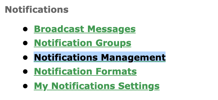 Notifications – Leading2Lean
